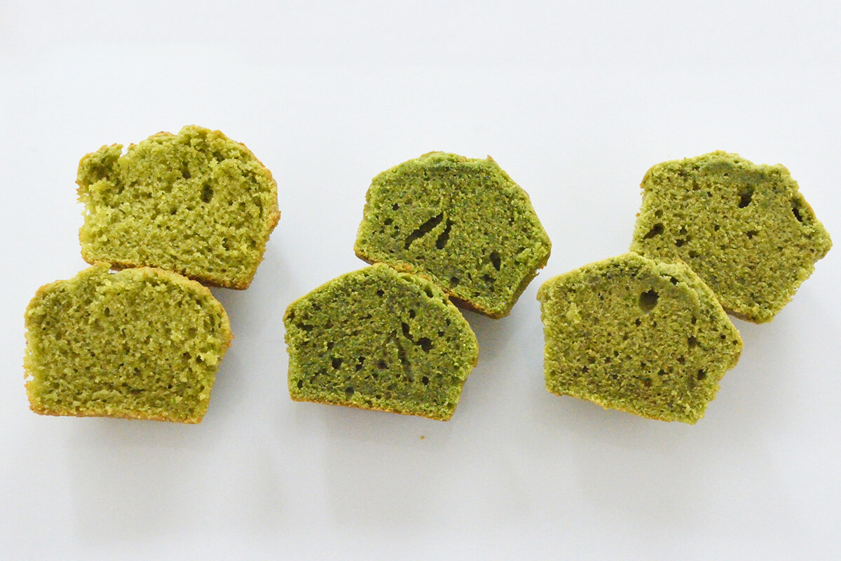 おすすめの抹茶パウダー3種！マフィンで徹底比較 | 富澤商店 Column