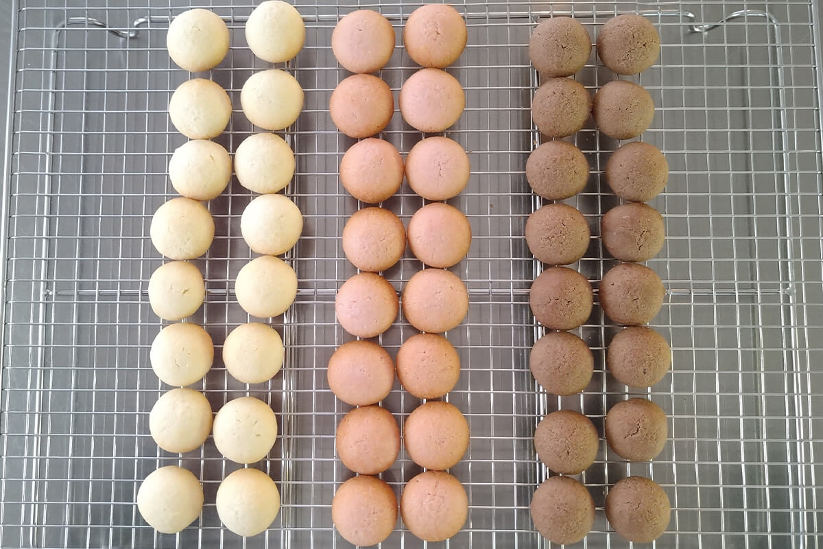 バーチ・ディ・ダーマとは？ チョコを挟んだサクほろクッキー♫ 3色のバーチ・ディ・ダーマのレシピをご紹介 | 富澤商店 Column